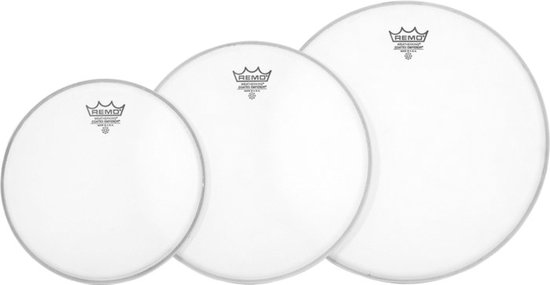 Remo Emperor Coated 10"/12"/14" Drum Head Pack · Vellenset | bol