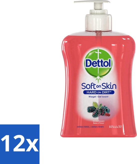 Dettol - Handzeep - Hard on Dirt - Winterbessen - Antibacterieel - 250ml -... | bol