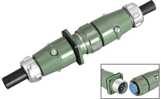 Superior Electric Ps25ggn Test Plug Socket-plug 25a Green 1 Huafeng ...