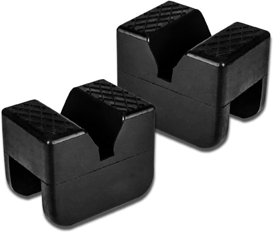 Rubber Rest Set for Jack - Protects Car from Scratches and Provides Non ...