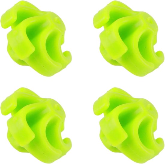 4Pcs Bow String Vibration Damper Rubber Recurve Bow String Silencer For ...