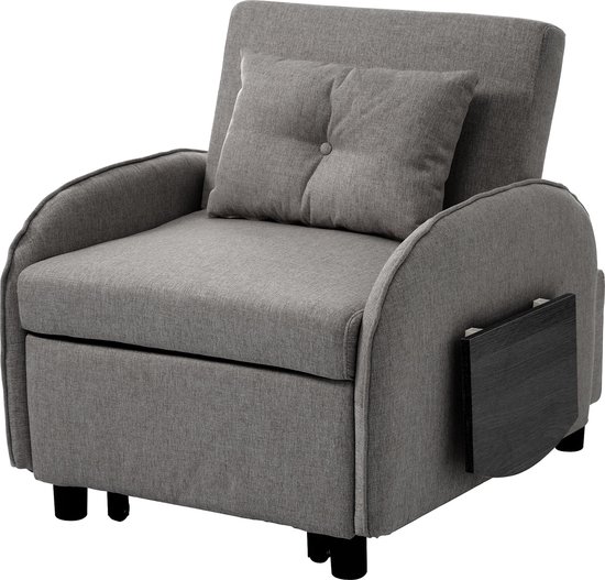 Merax - Multifunktionaal Slaapbank - 3-in-1 Ontwerp - Compacte ...