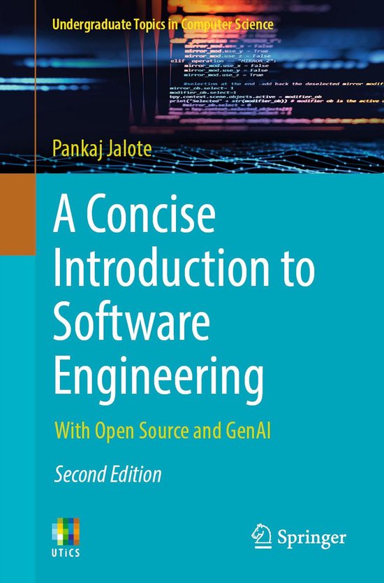 Undergraduate Topics in Computer Science - A Concise Introduction to Software... | bol