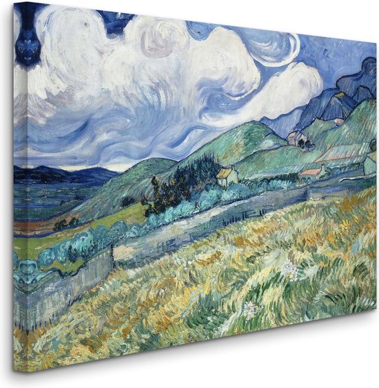 Vincent van Gogh - Landscape with Houses - Landschap met huizen (1890 ...