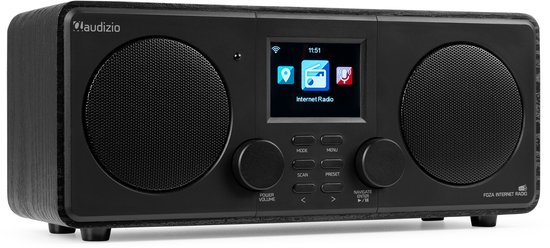 Internetradio - Audizio Foza digitale radio met Bluetooth - DAB radio en FM radio in... | bol