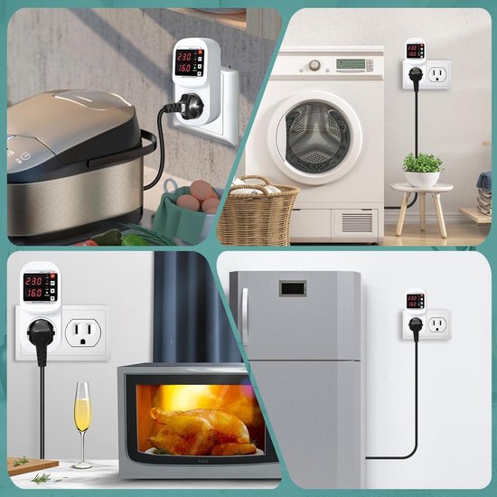 Surge Protection Socket 16 A AC 220 V Adjustable Automatic Voltage ...