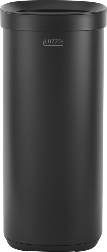 Luzzo® Open Square Prullenbak 50 liter - afvalbak-vuilnisbak -Zwart | bol