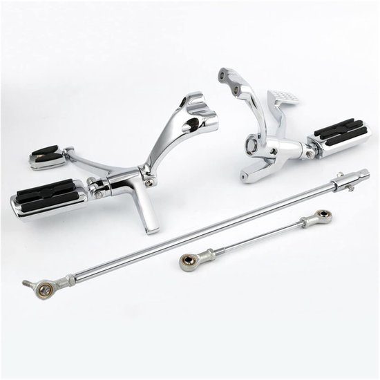 Motorcycle Forward Control Voetsteunen Linkage Kit Compatibel met ...