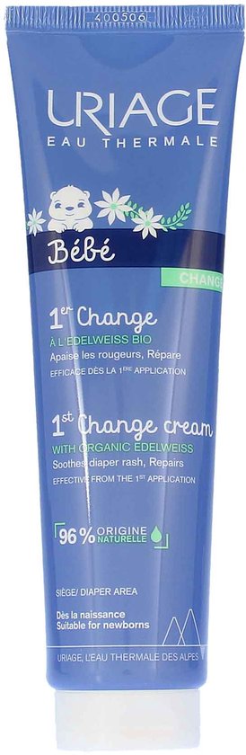 Uriage Bebe With Organic Edelweiss Change Cream 100ml | bol