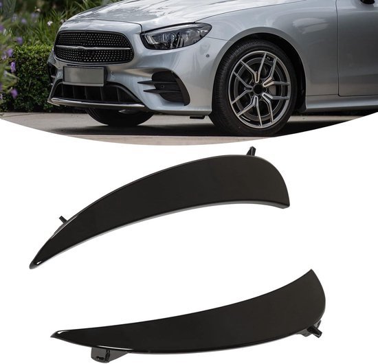 Front Bumper Air Vent Frame Left Right Front Fog Grille Air Vent Canard ...