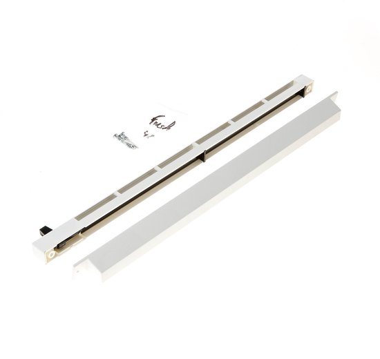 VENTILATIEROOSTER FRESH 42 WIT COMPLEET, 408X18X19MM (LXHXB) | bol