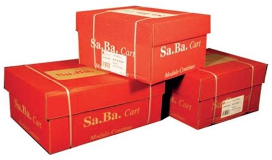 SA.BA.CART S01240126000 tractor feed paper 240 x 305 mm 60 g/m² Wit | bol