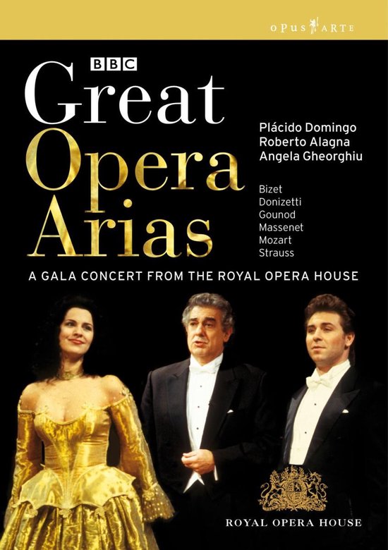 Plácido Domingo, Roberto Alagna, Angela Georghiu, Royal Opera House ...