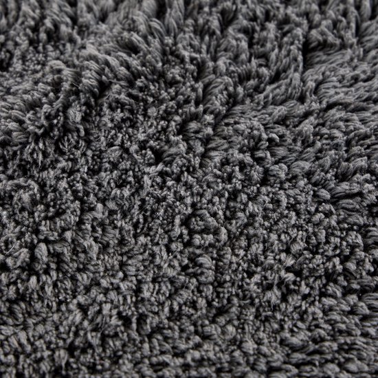 Olivia Rocco Ronde badmat met kwastjes, superzacht badkamertapijt ...