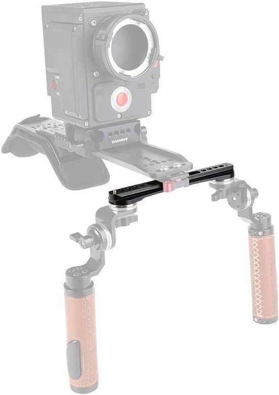 NATO Rail Extension Arm M6 Rosette Mount Voor Schouder Rig met Quick ...
