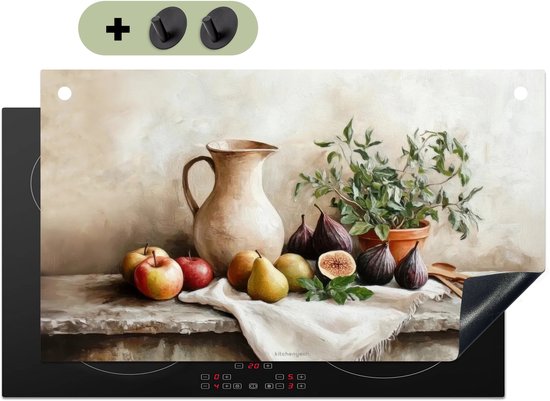 KitchenYeah® Inductie beschermer 91.6x52.7 cm - Fruit - Kruiden ...