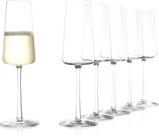 Champagneglazen set - Hoogwaardig glaswerk - Ideaal voor champagne ...