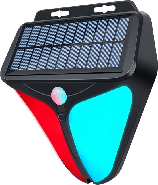 Solar Strobe Light Alarm 129db Outdoor Sound Alarm Sirene met ...