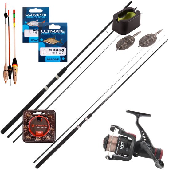 NGT Allround Feeder & Match Set: klaar voor de witvisserij! | Witvis set | bol