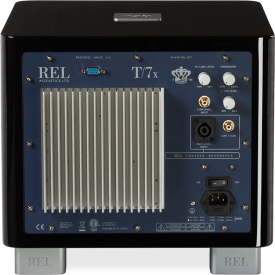 Rel Subwoofer TX7 Zwart | bol.com