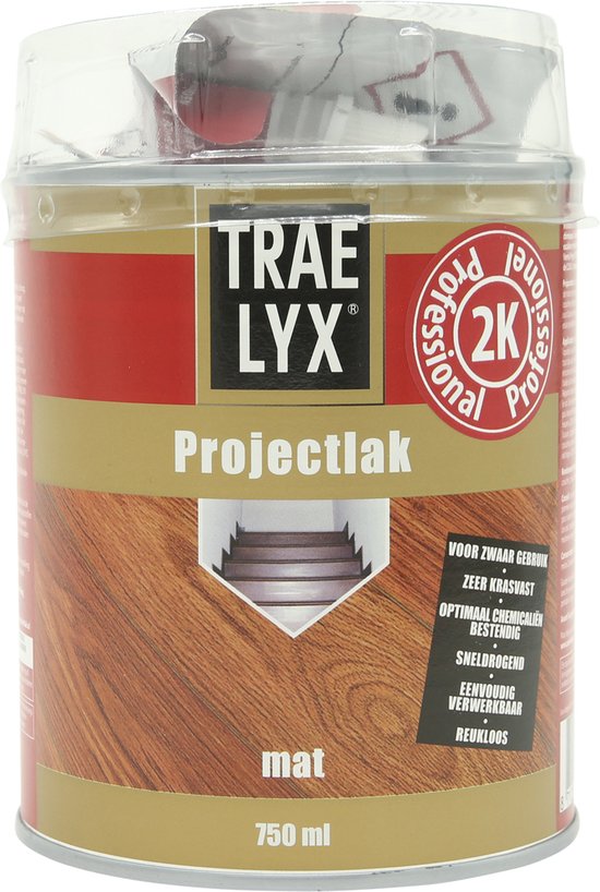 Trae-Lyx projectlak mat - 2,5 liter | bol.com