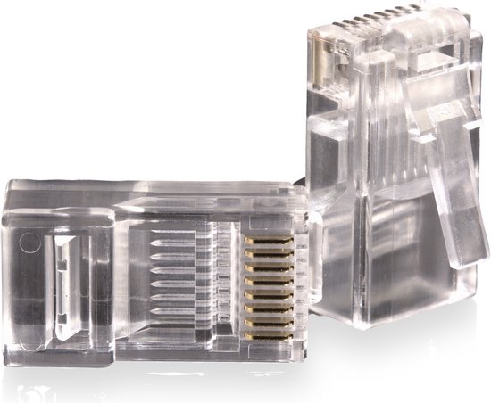 Basic Rj45 Modulair Connector 8p8c | bol.com
