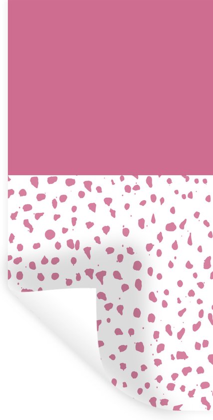Muurstickers - Sticker Folie - Stip - Roze - Patronen - 20x40 cm ...