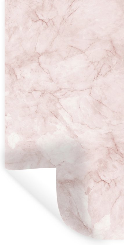 Muurstickers - Sticker Folie - Marmer - Rosé - Chic - 40x80 cm ...