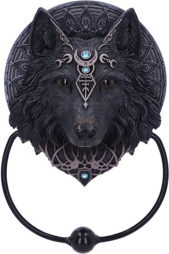 Nemesis Now Deurklopper Wolf Moon Multicolours | bol.com