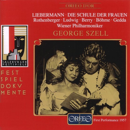 Wiener Philharmoniker, George Szell - Liebermann: Die Schule Der Frauen ...