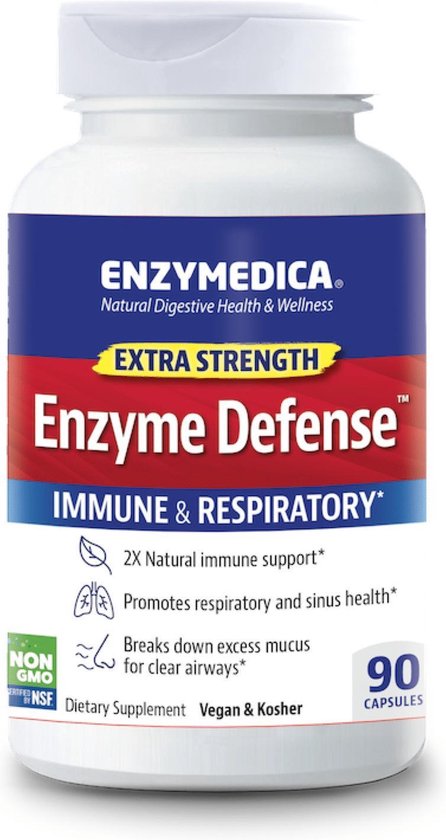 Enzymedica - Enzyme Defense - Extra Strength - 90 capsules | bol