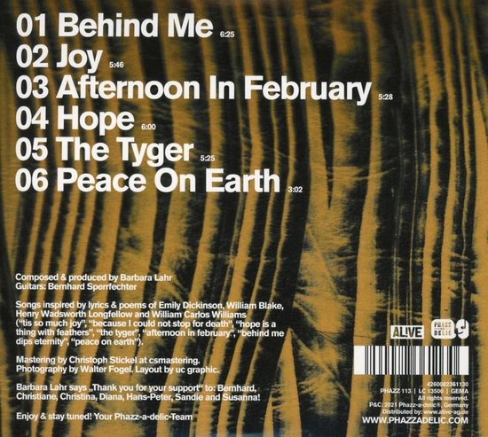 Barbara Lahr - Kintsugi (CD), Barbara Lahr | CD (album) | Muziek | bol.com