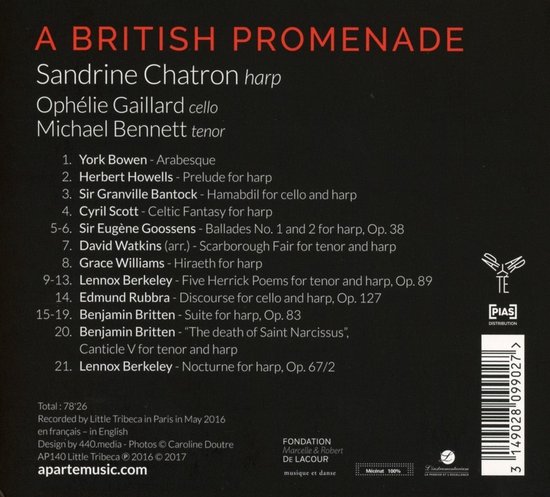 Sandrine Chatron, Ophélie Gaillard, Michael Bennett - A British ...