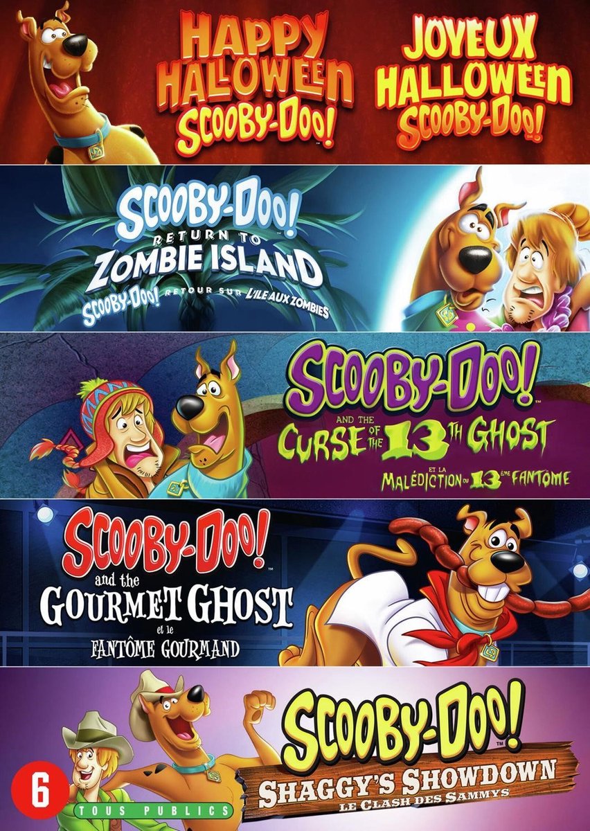 Scooby Doo Box (5 Films) (DVD) (Dvd) | Dvd's | bol.com