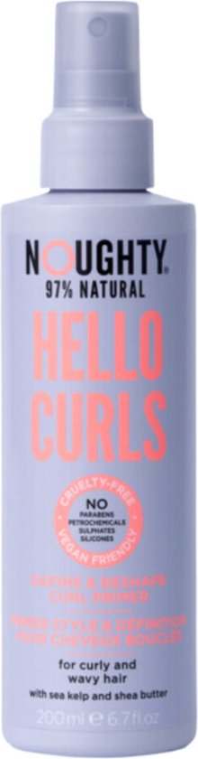 Noughty Curl Primer Finish Hello Curls 200 ml | bol