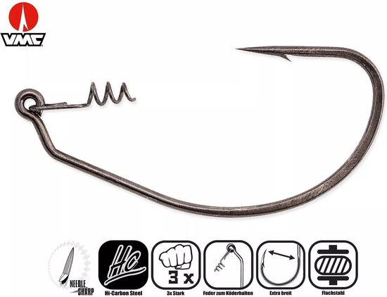 VMC 7346SB Heavy Duty Swimbait Hook 7/0 | bol