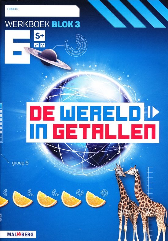 De wereld in Getallen versie 5 Werkboek Blok 3 groep 6 S plus (per stuk ...
