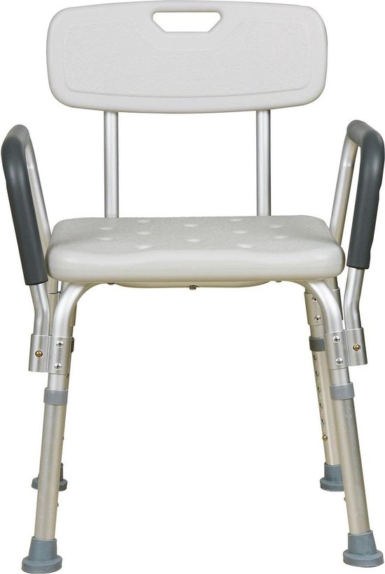 Wellness Bad Douchestoel - Rechthoekig Verstelbaar Met Armsteun en ...