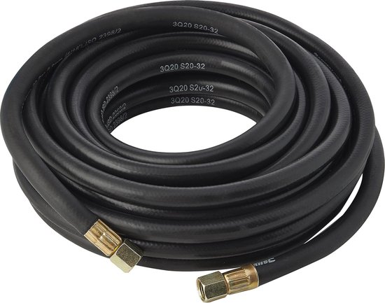 Rubberen Persluchtslang 10 m - Hoogwaardige Kwaliteit met 8 mm ...