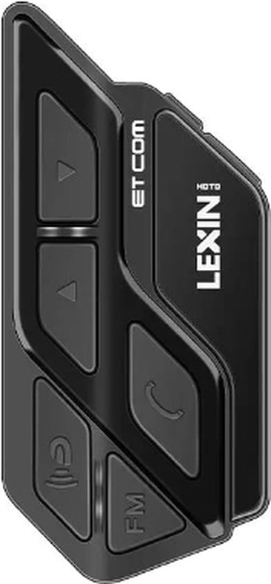 Lexin - ET COM - Motorfiets Intercom - Motorhelm - Bluetooth 5.0 - Headsets -... | bol