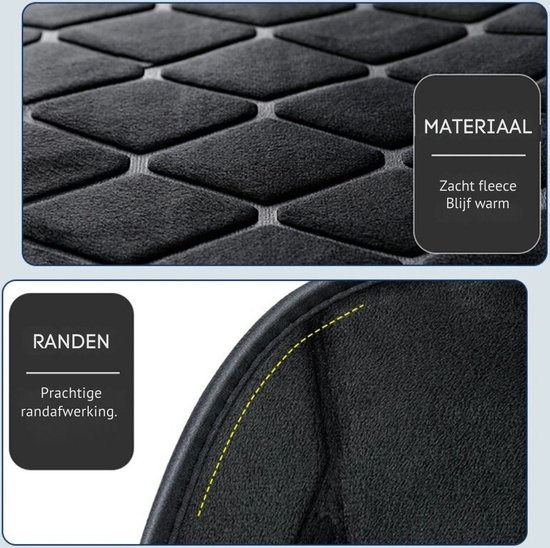 Autostoel Verwarming - Warmtekussen Stoelverwarmer met 3 ...