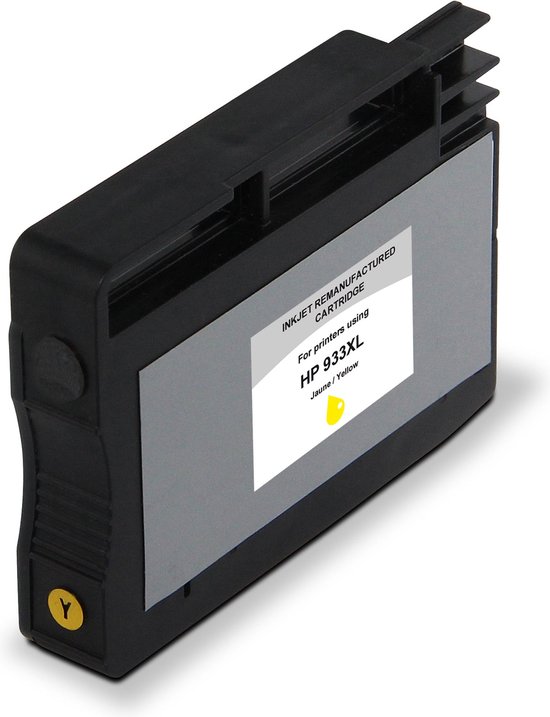 HP 933XL (Yellow). Originele inkt-cartridge, circulair. | bol