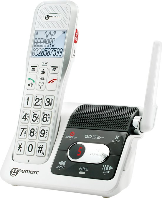 Geemarc, Vaste telefoon voor senioren Met volume instelbaar tot 50 dB AmpliDect 595... | bol