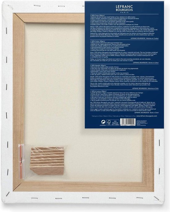 Canvas Frame 100% Katoenen Doek - 50 x 60 cm - Dikte 19 cm ...