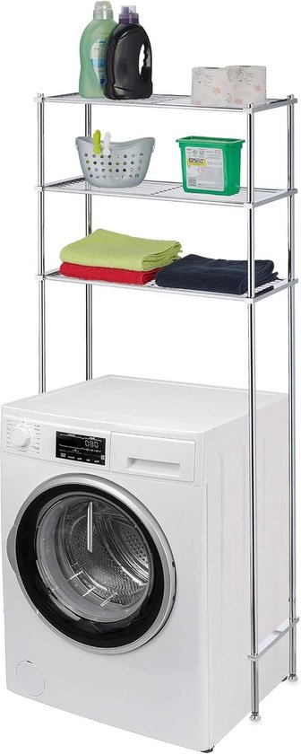 Wasmachine kast metaal 3 etages droger - Toilet badkamerrek HBD 1625 x ...