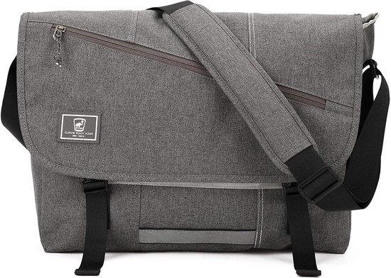 Grote laptop koerierstas voor dames en heren - Schoudertassen Messenger ...