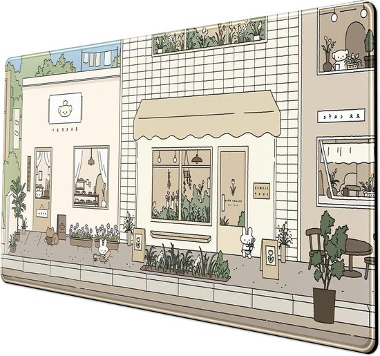 Leuke bureaumat - Kawaii muismat konijn en beer - schattige anime ...