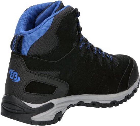 Brütting wandelschoenen Mount Shasta High - Zwart met Blauw | bol