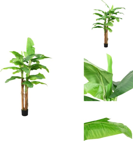 vidaXL Bananen Kunstplant - Bananen Kunstplanten - Kunst Bananenboom ...