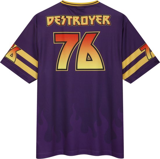 Kiss Rock FC - Destroyer Jersey meerkleurig L - Polyester - Band merch ...